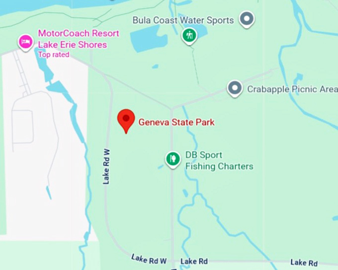 16. geneva state park map