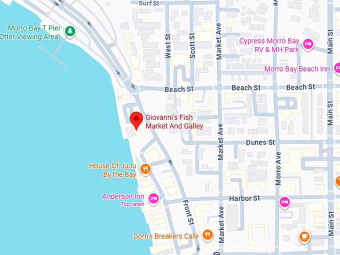 16. giovanni's fish market and galley map