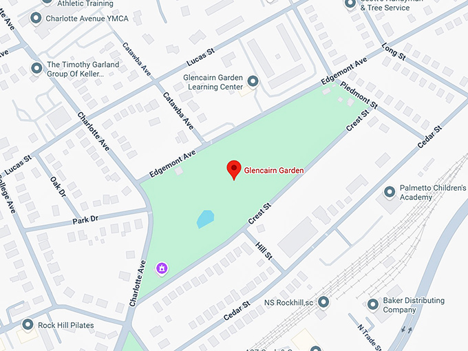 16. glencairn garden map