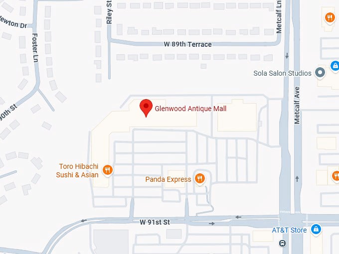 16. glenwood antique mall map