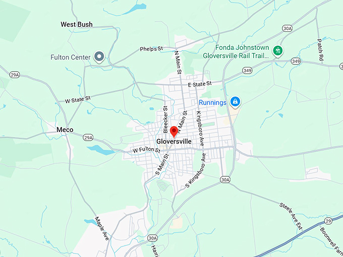 16. gloversville map