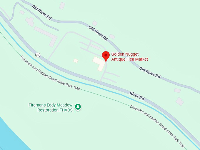 16. golden nugget antique flea market map