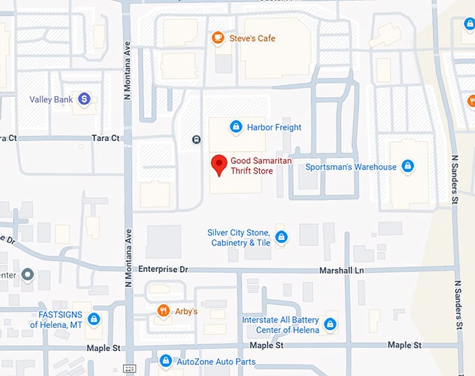 16. good samaritan thrift store map