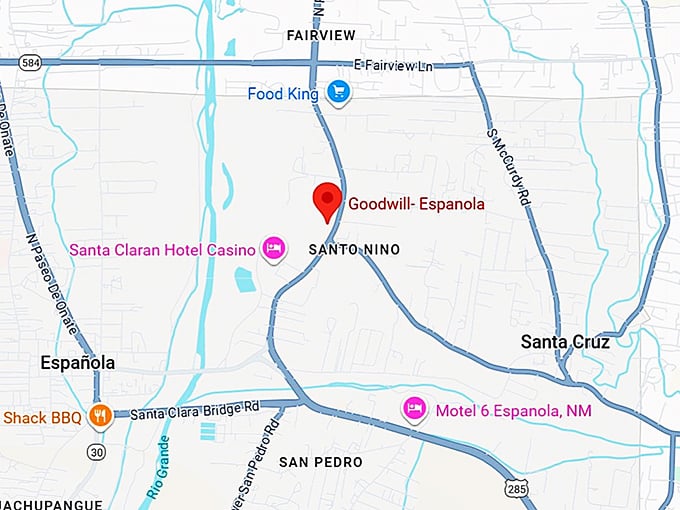 16. goodwill (628 n riverside dr. espanola) map