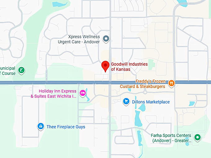 16. goodwill industries of kansas (415 s andover rd) map