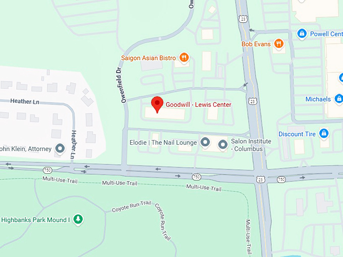 16. goodwill lewis center map