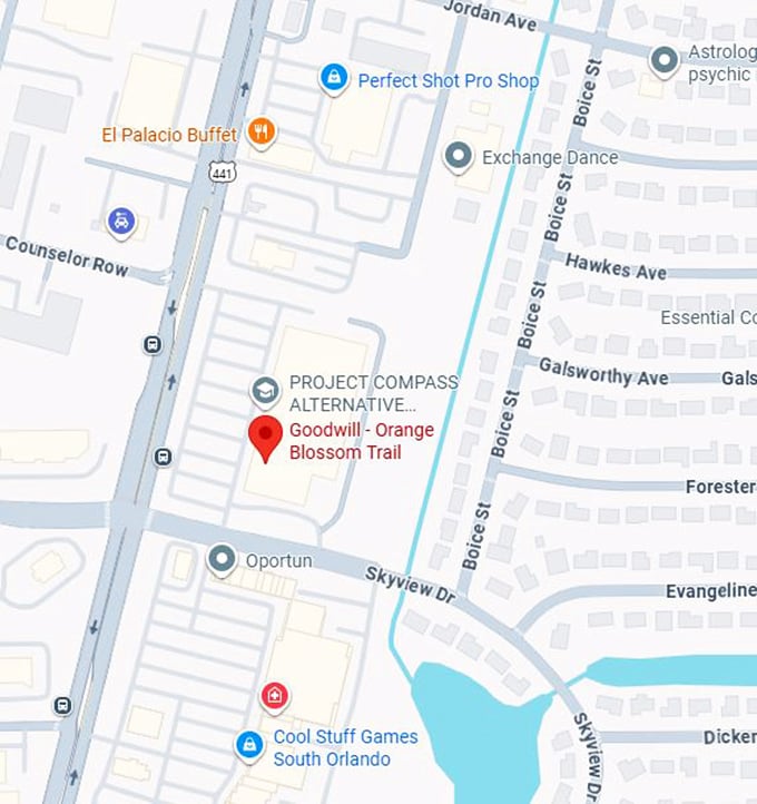 16. goodwill orange blossom trail map