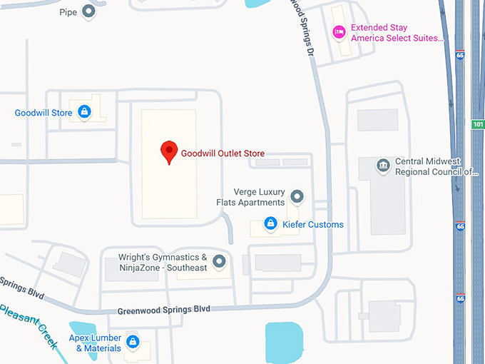 16. goodwill outlet store map