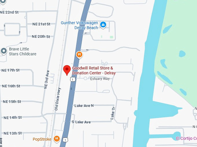 16. goodwill retail store & donation center delray map