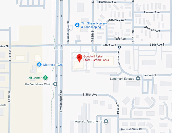 16. goodwill retail store grand forks map
