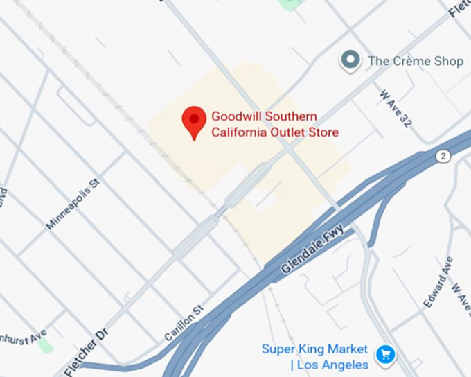 16. goodwill southern california outlet store map