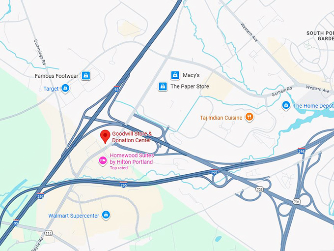16. goodwill store & donation center map