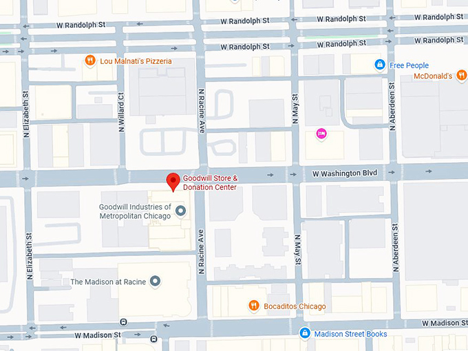 16. goodwill store & donation center map