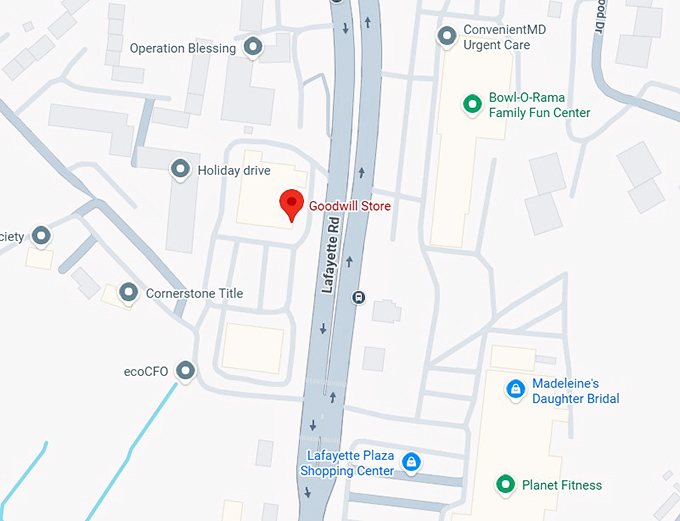 16. goodwill store map