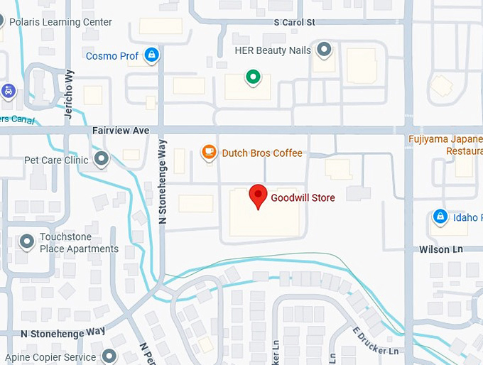 16. goodwill store map