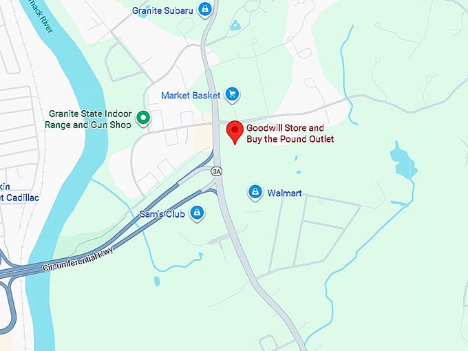 16. goodwill store and buy the pound outlet map