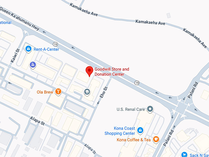 goodwill store and donation center map