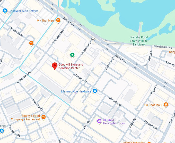 16. goodwill store and donation center map
