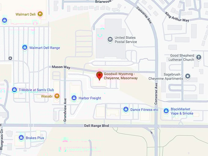 16. goodwill wyoming cheyenne, masonway map