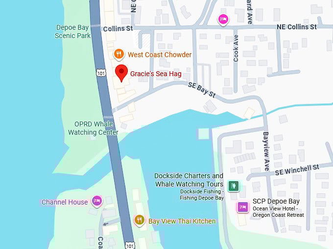 16. gracie's sea hag map