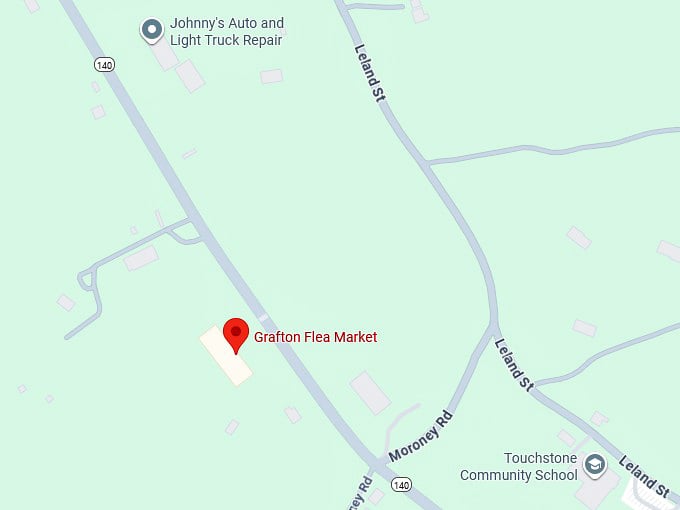 16. grafton flea market map