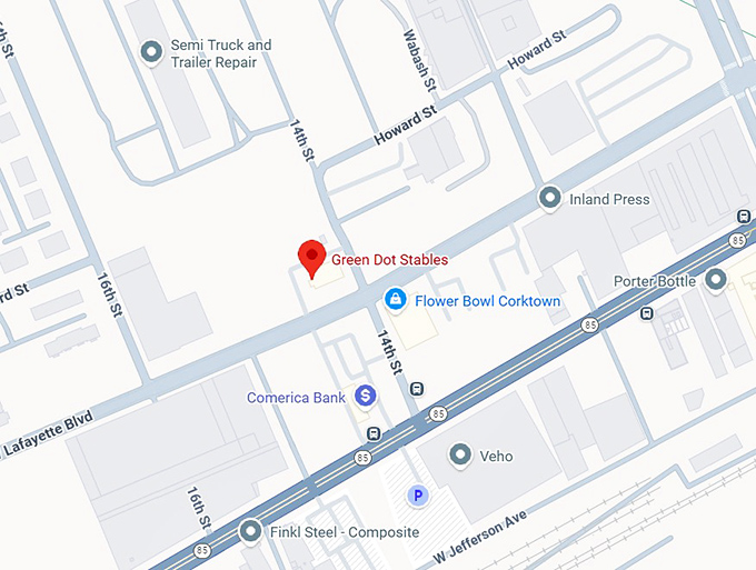 16. green dot stables map