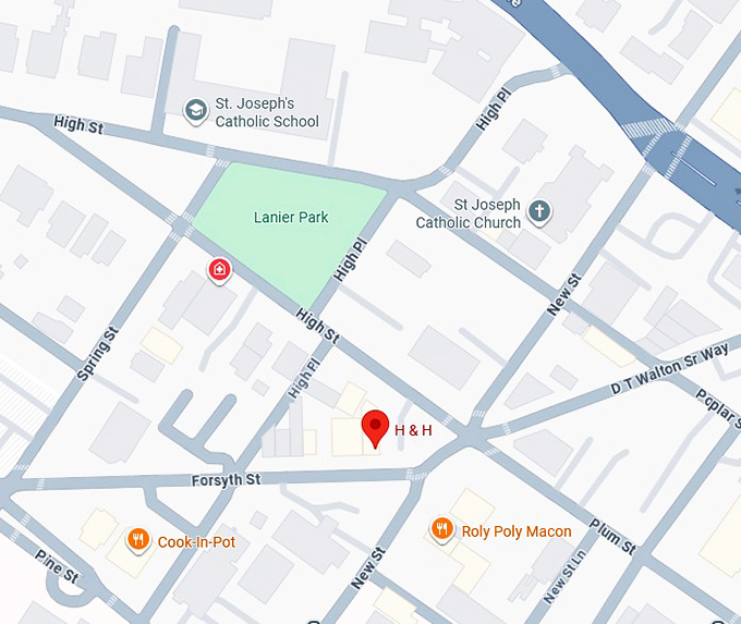 16. h&h restaurant map