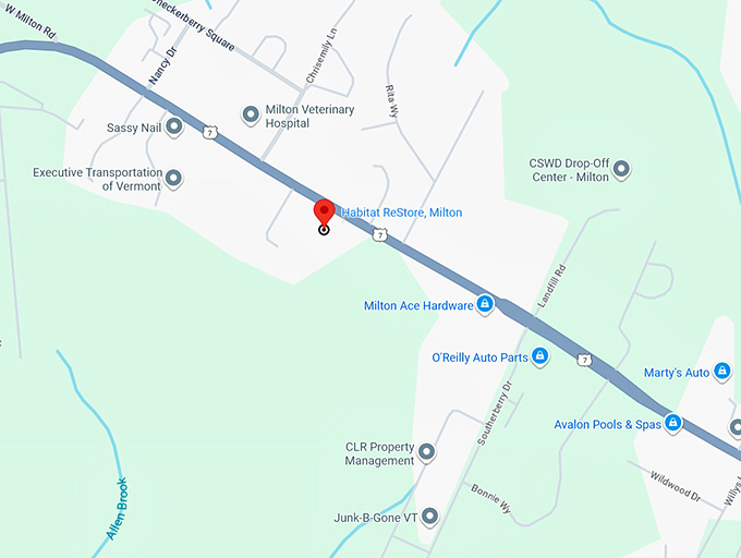 16. habitat restore milton map