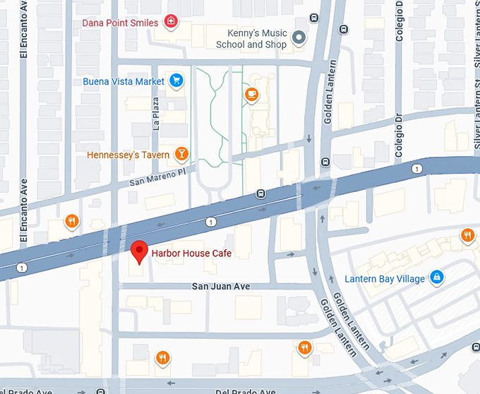 16. harbor house cafe map