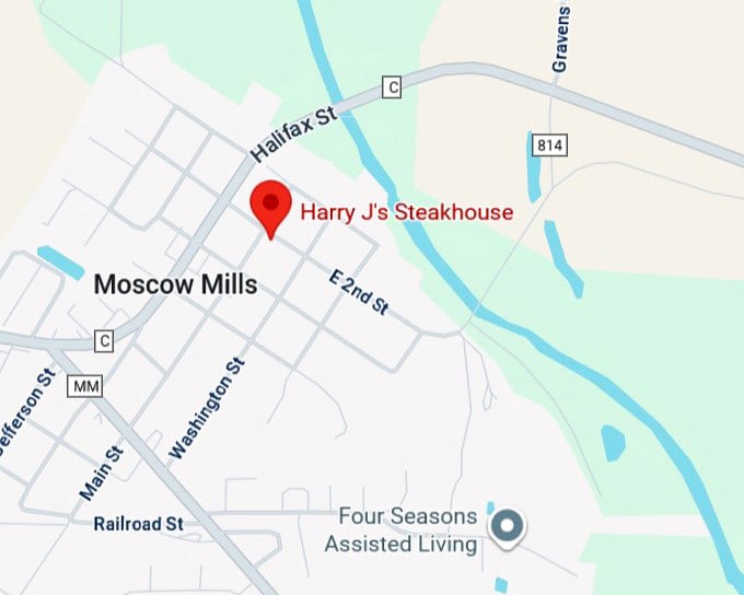 16. harry j's steakhouse map