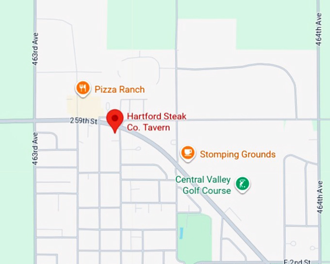 16. hartford steak co. tavern map