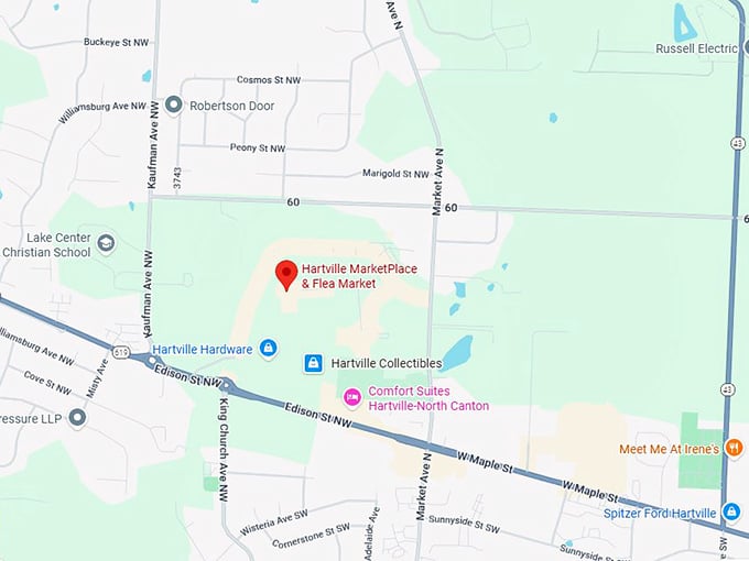 16. hartville marketplace & flea market map