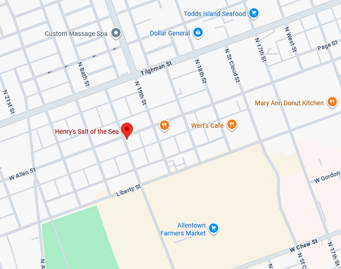 16. henry's salt of the sea map