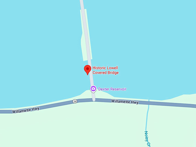 16. historic lowell covered bridge map