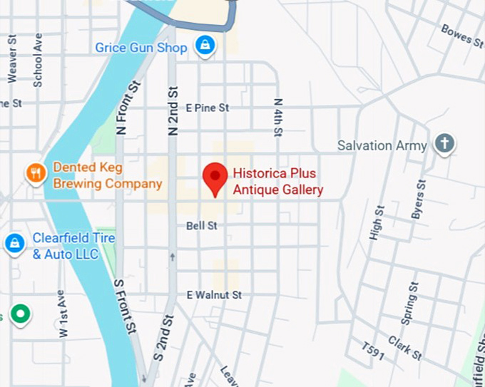 16. historica plus antique gallery map