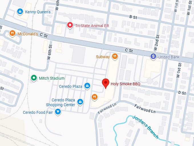 16. holy smoke bbq map