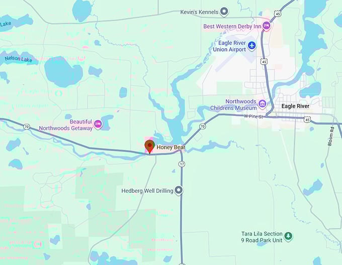 16. honey bear map