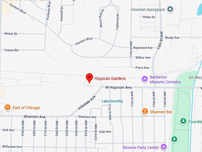16. hopocan gardens map