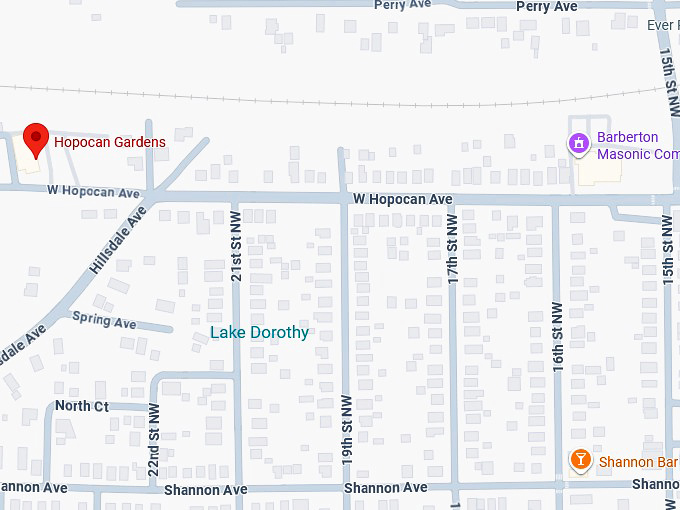 16. hopocan gardens map