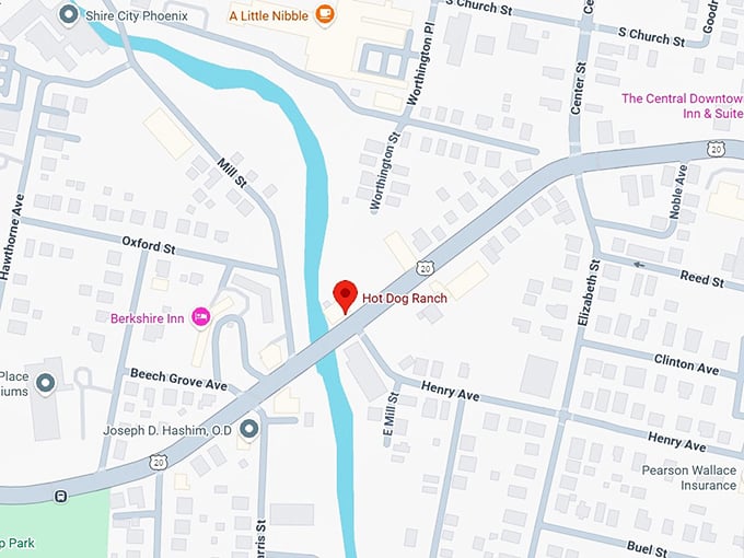 16. hot dog ranch map