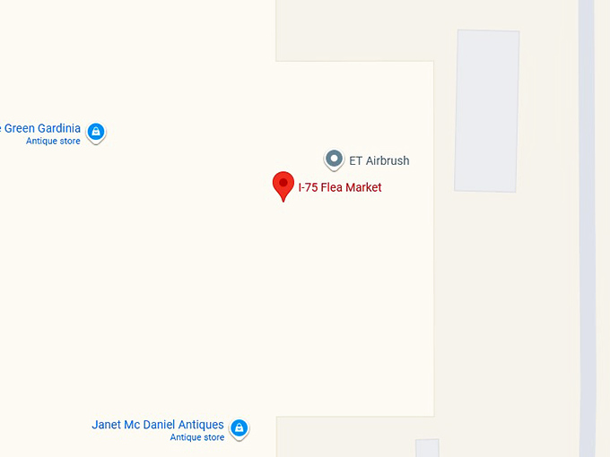 16. i 75 flea market map