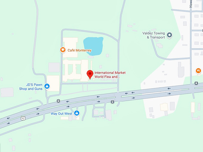 16. international market world flea and farmers market map