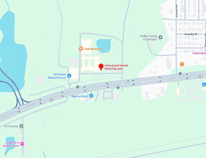 16. international market world flea and farmers market map