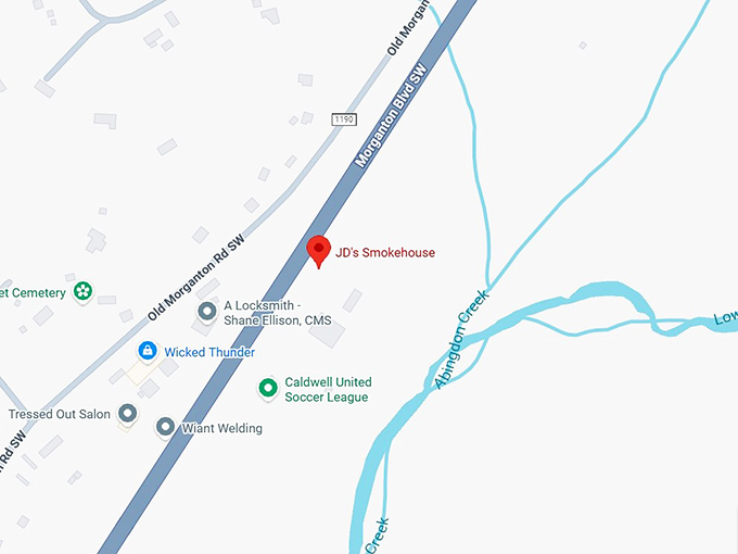 16. jd&rsquo;s smokehouse map