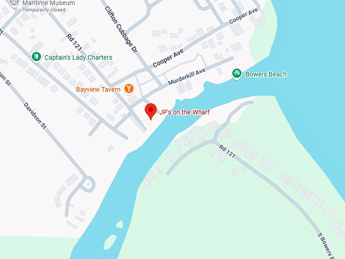 16. jp's on the wharf map