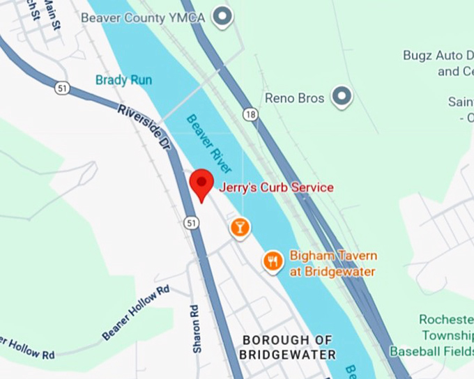 16. jerry's curb service map