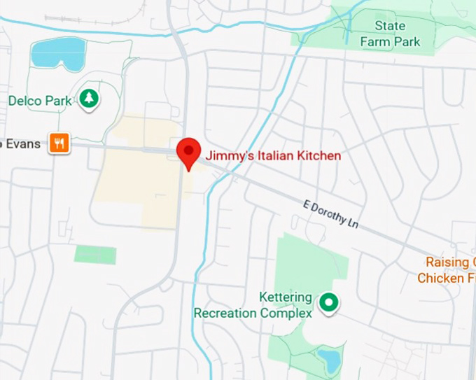 16. jimmy&rsquo;s italian kitchen map