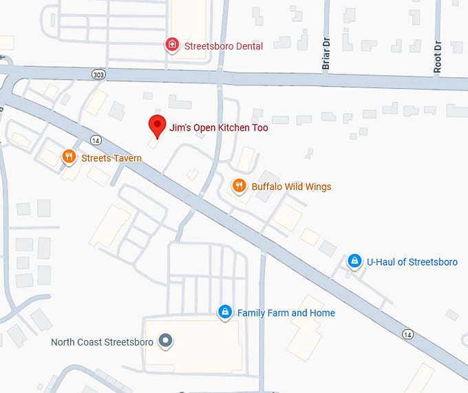 16. jim's open kitchen too map