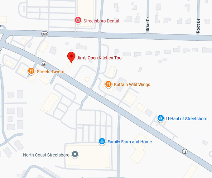 16. jim's open kitchen too map