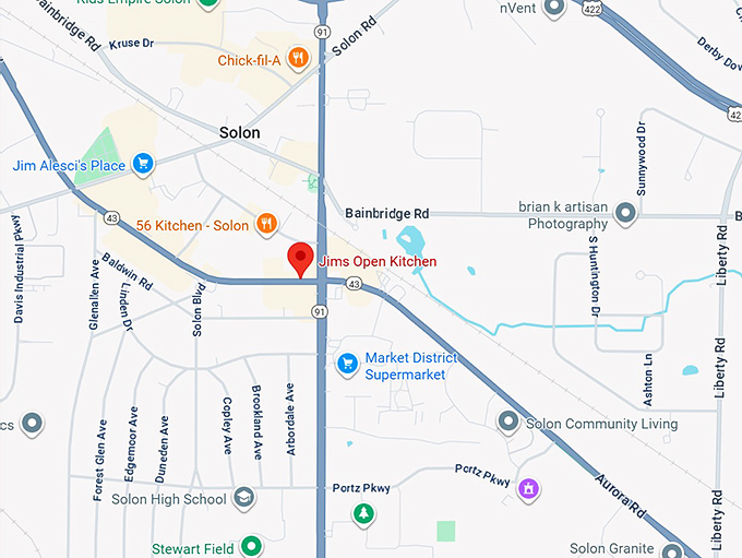 16. jims open kitchen map